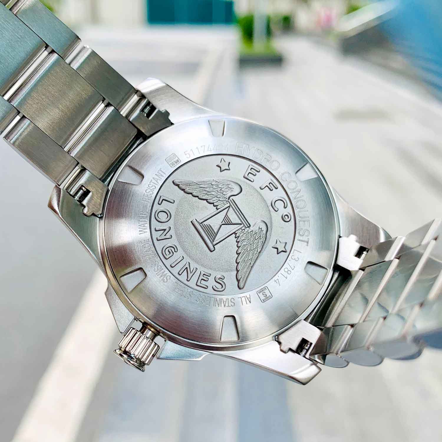 Longines L3.782.4.96.6 ( Longines HydroConquest L3.782.4.96.6 L37824966 )