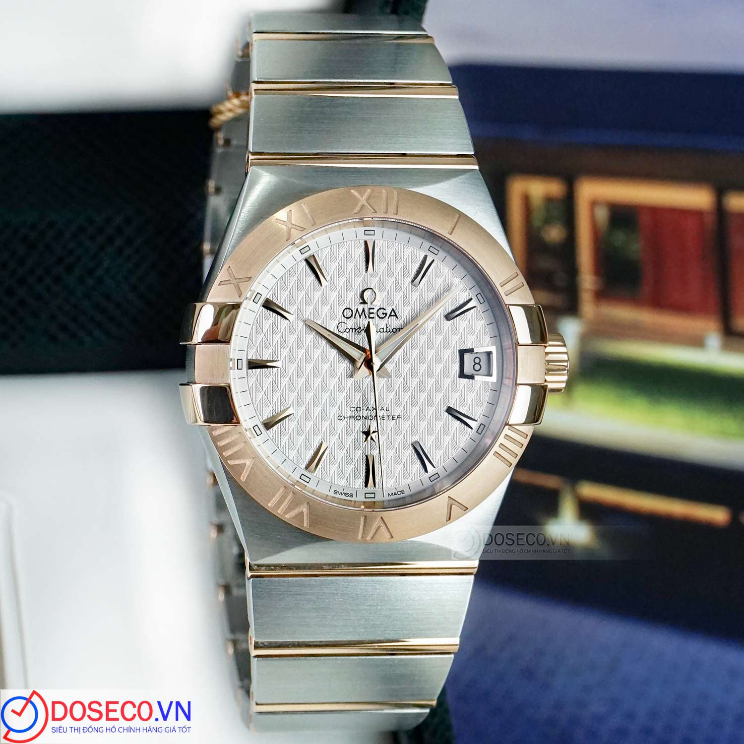 Omega Constellation Co-Axial Chronometer 123.20.38.21.02.008 12320382102008
