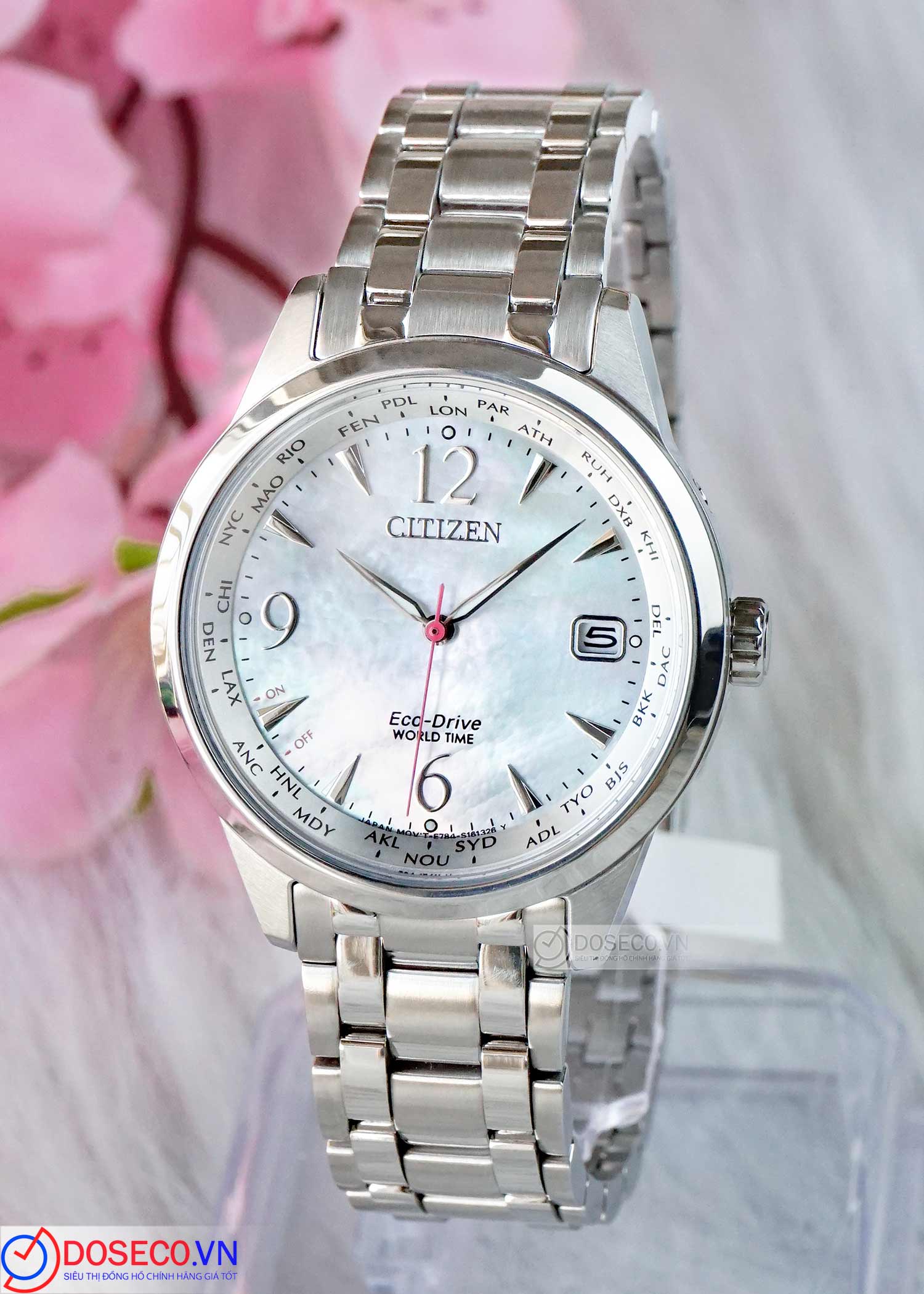 Citizen Eco-drive World Time FC8000-55D