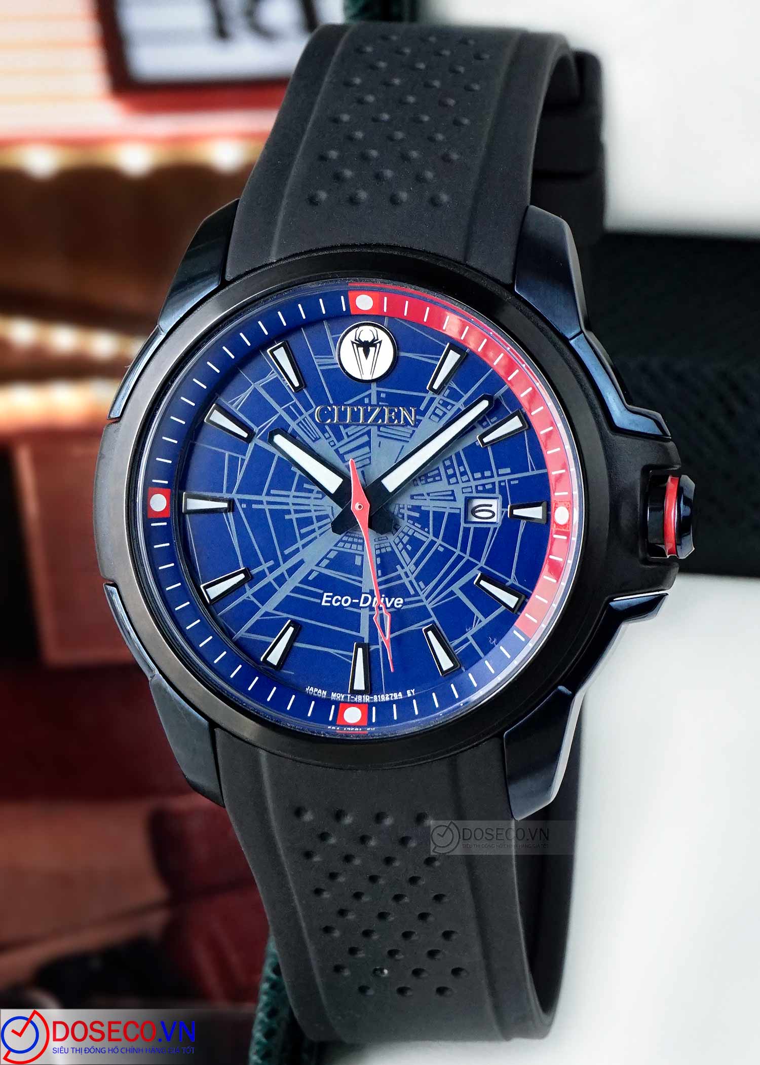 Citizen Marvel Spider-Man Eco-Drive AW1156-01W