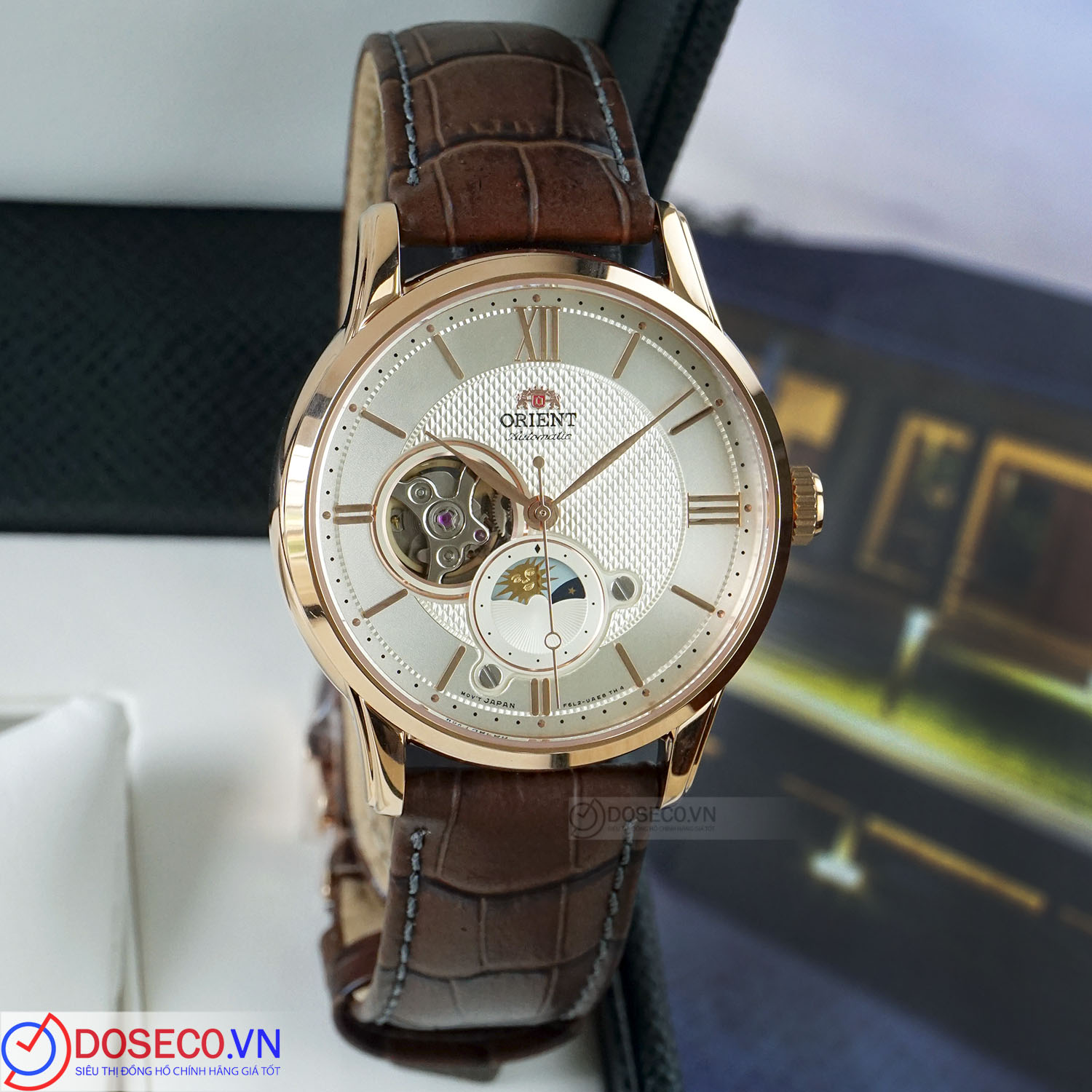 Orient Sun and moon gen 4 2021 RA-AS0009S10B (RA-AS0009S30B)-BHQT