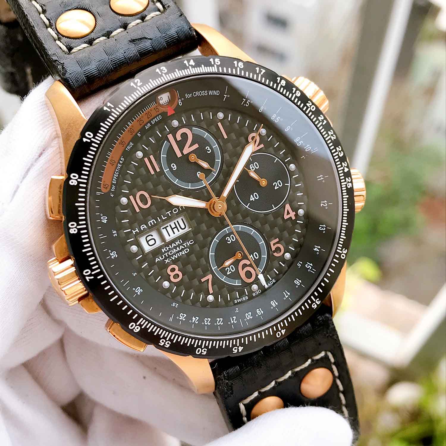 HAMILTON Khaki X Wind Automatic H77696793 used