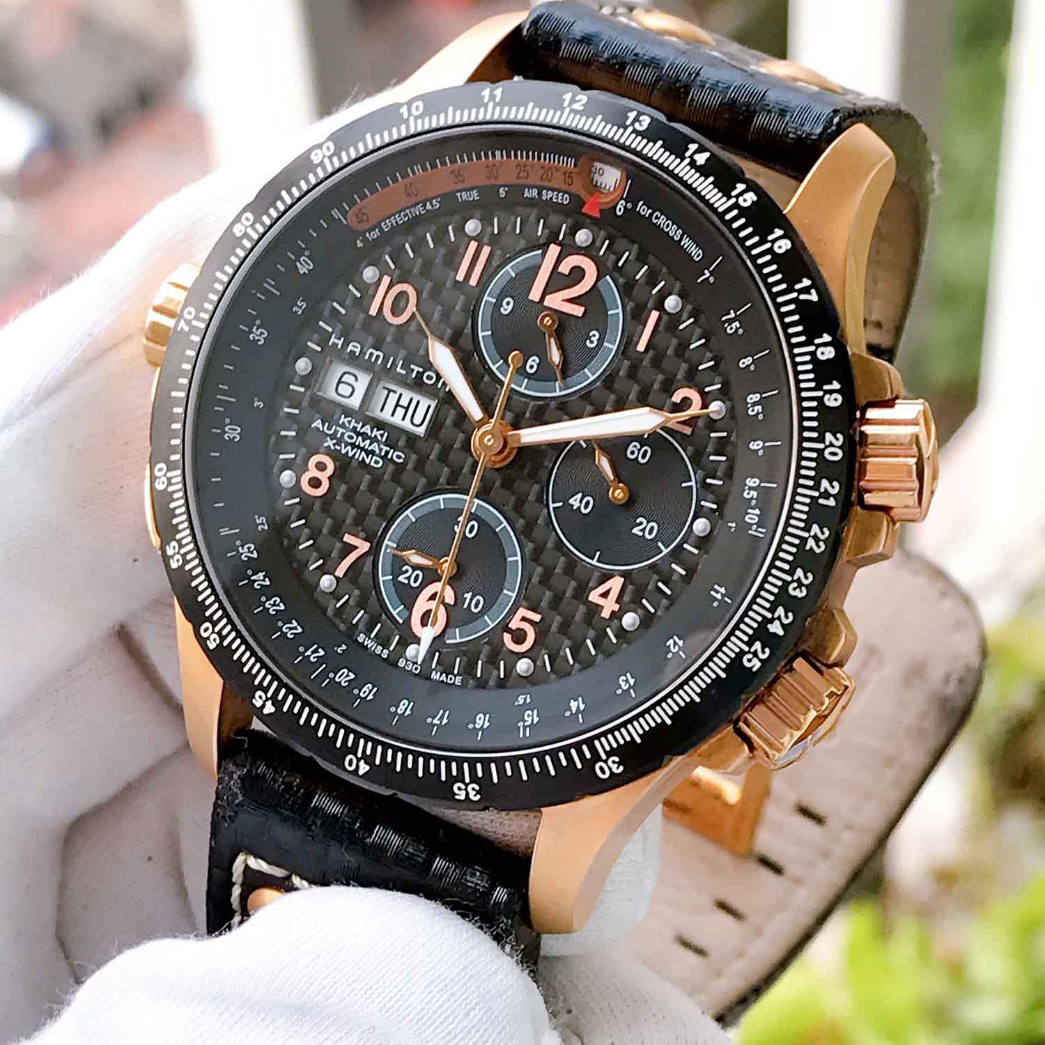HAMILTON Khaki X Wind Automatic H77696793 used