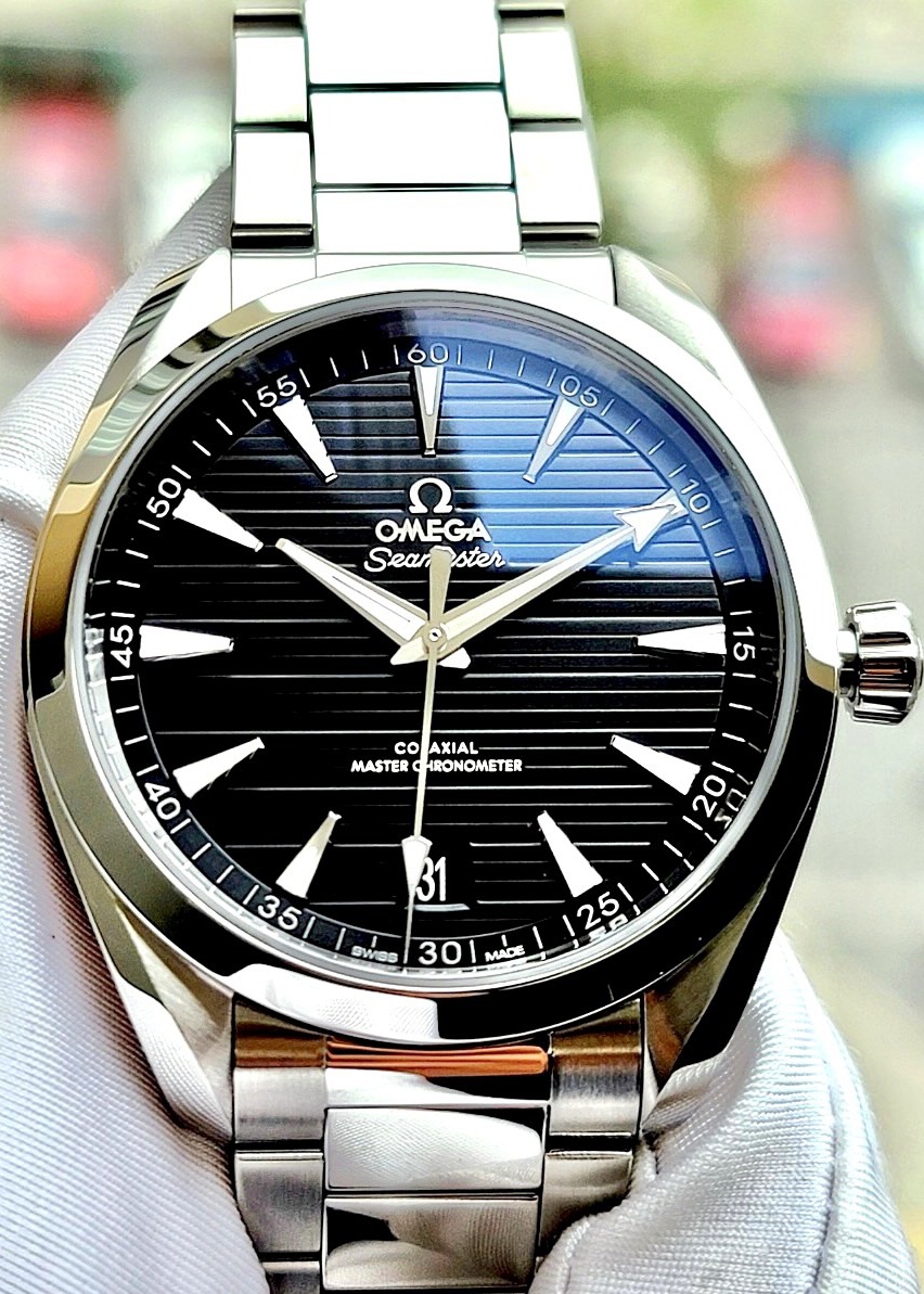 Omega Aqua Terra Master Chronometer 8900 Black Dial 220.10.41.21.01.001 ...