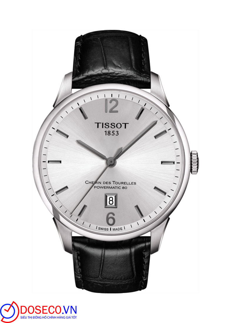 Tissot Aurtomatic Chemin Des Tourelles Powermatic 80 T099.407.16.037.00 ...