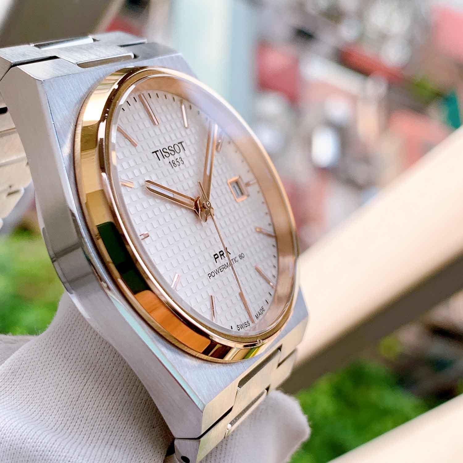 TISSOT PRX POWERMATIC 80 T137.407.21.031.00 (T1374072103100) Used