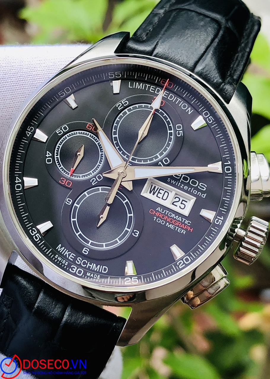 EPOS SWITZERLAND MIKE SCHMID CHRONOGRAPH 3406.228.20.15.25 ...
