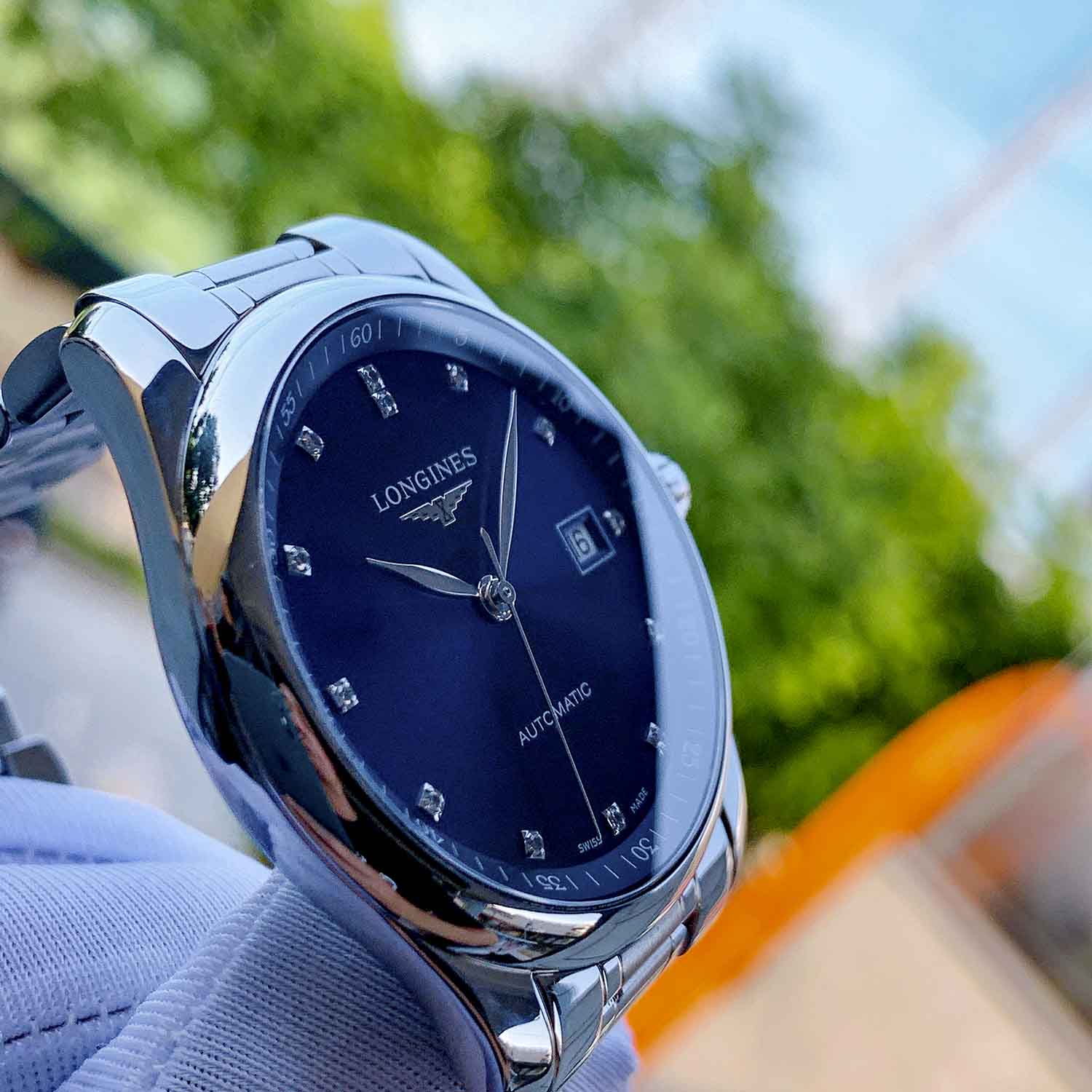 LONGINES MASTER COLLECTION DIAMOND BLUE L2.793.4.97.6 (L27934976) USED