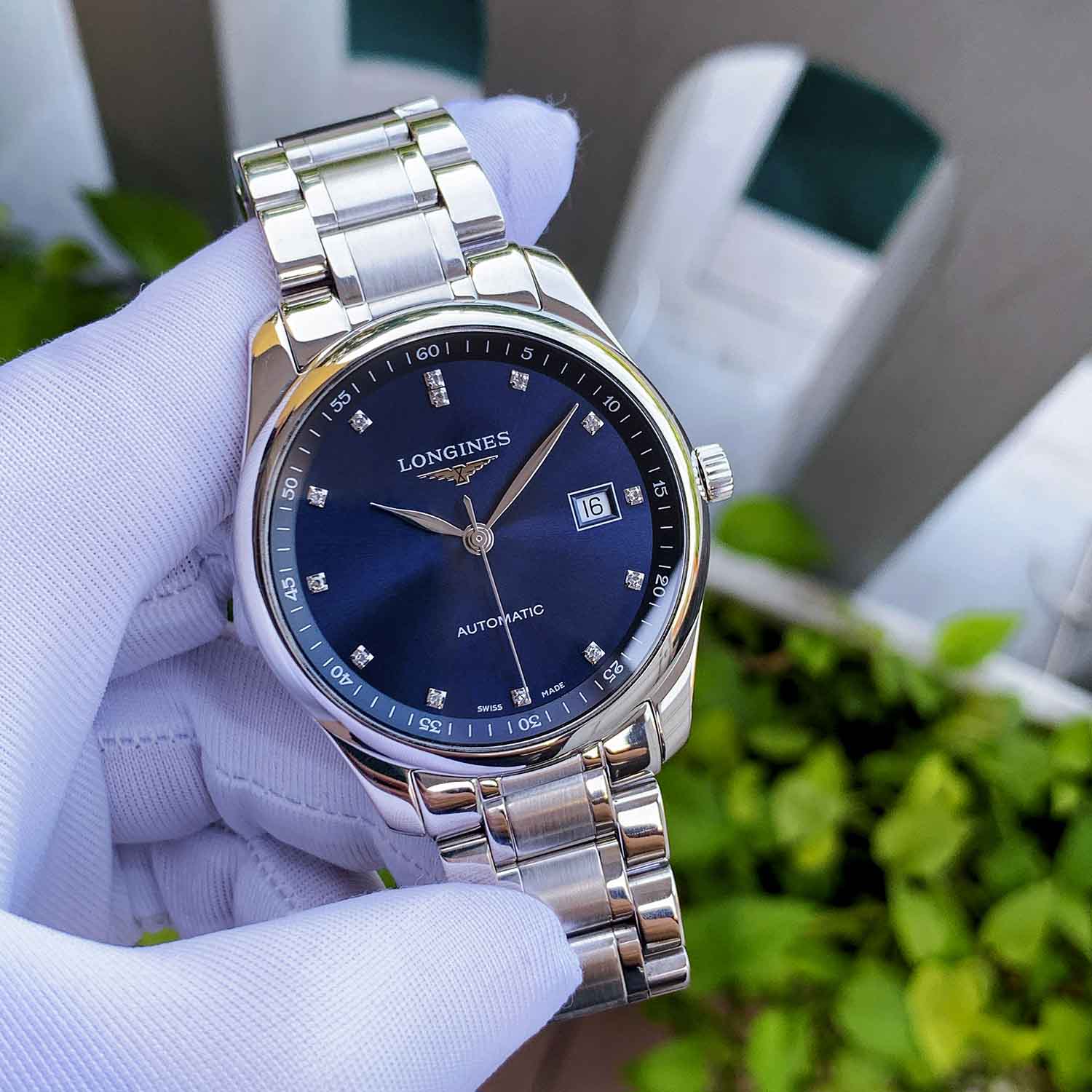 LONGINES MASTER COLLECTION DIAMOND BLUE L2.793.4.97.6 (L27934976) USED