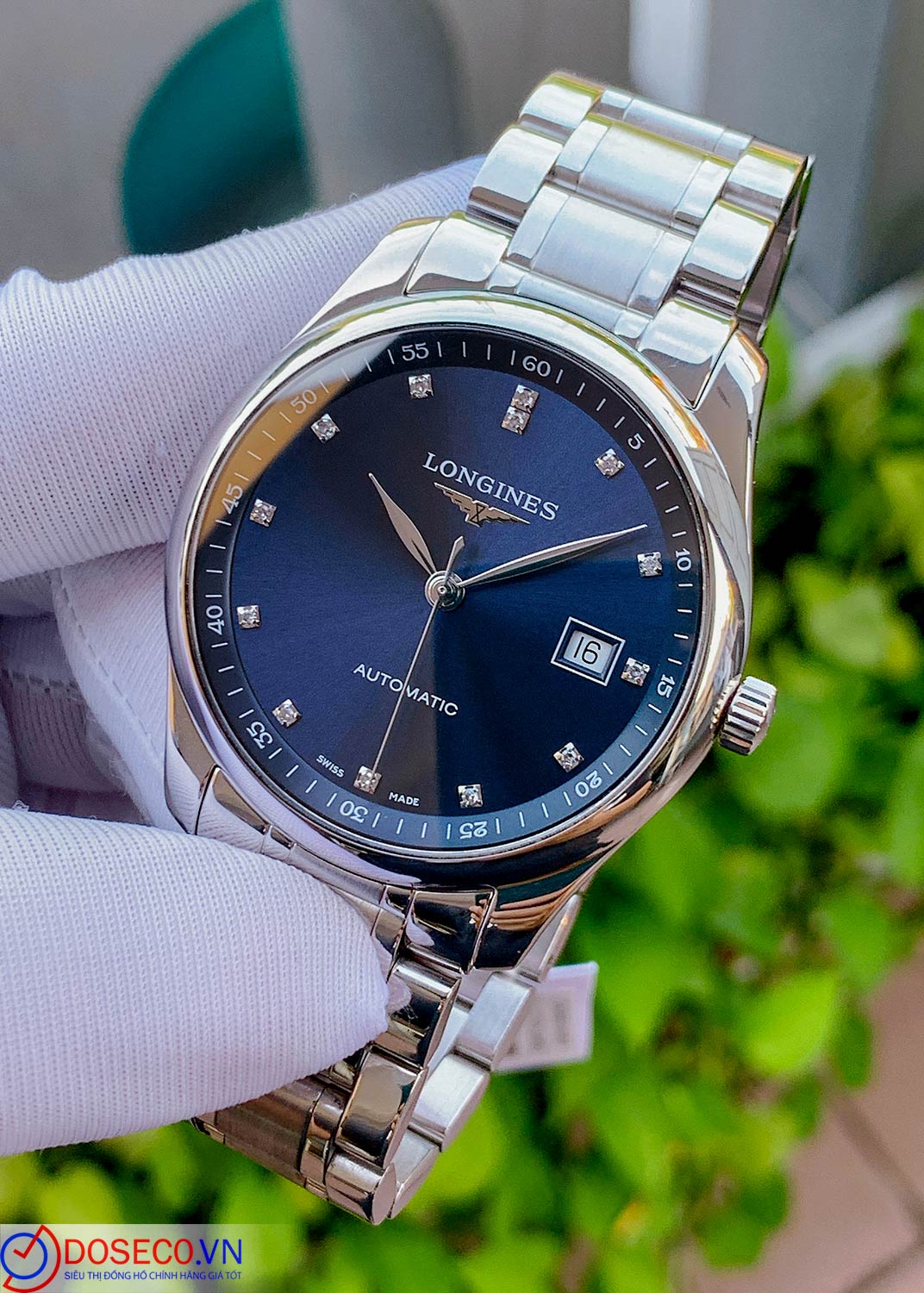 LONGINES MASTER COLLECTION DIAMOND BLUE L2.793.4.97.6 (L27934976) USED