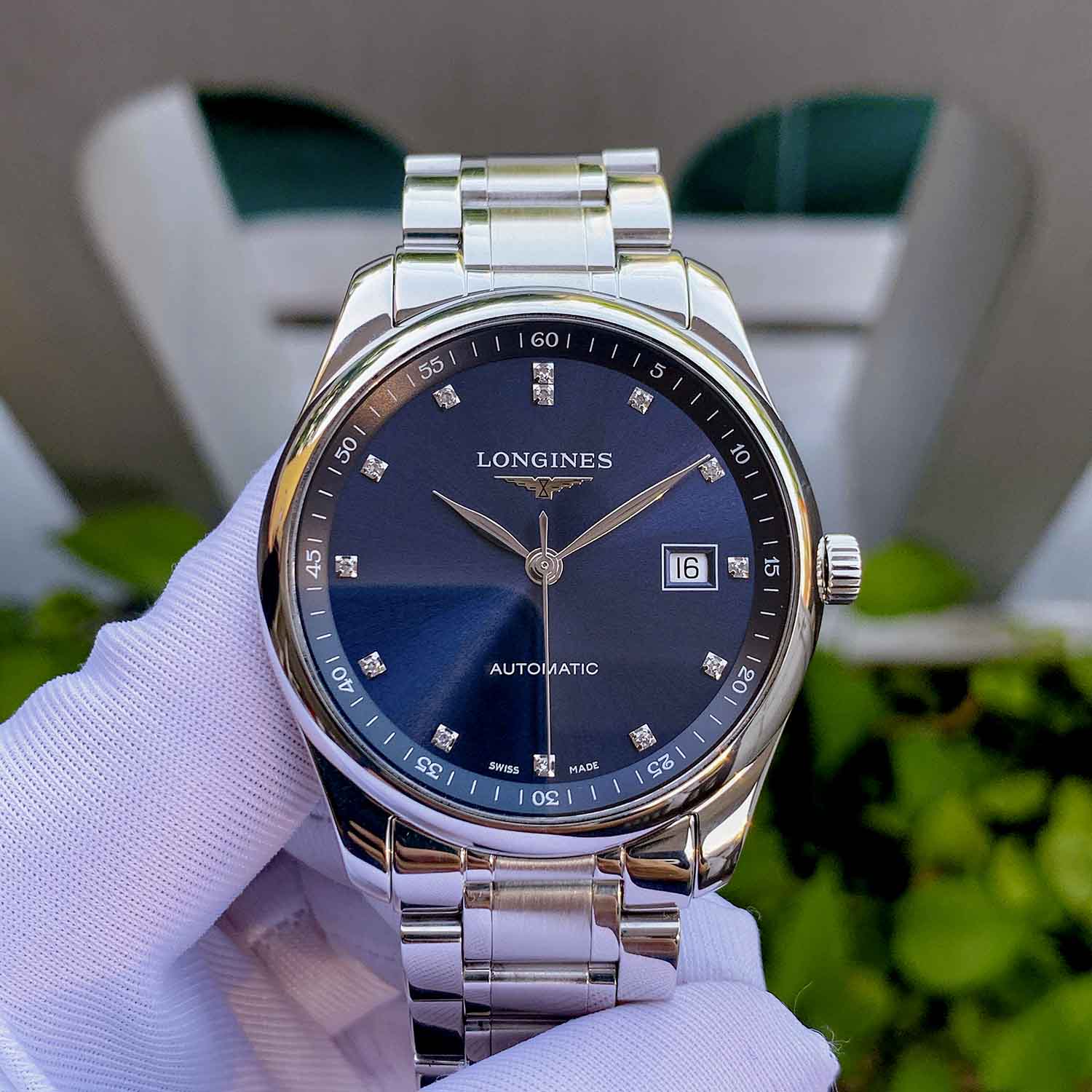 LONGINES MASTER COLLECTION DIAMOND BLUE L2.793.4.97.6 (L27934976) USED