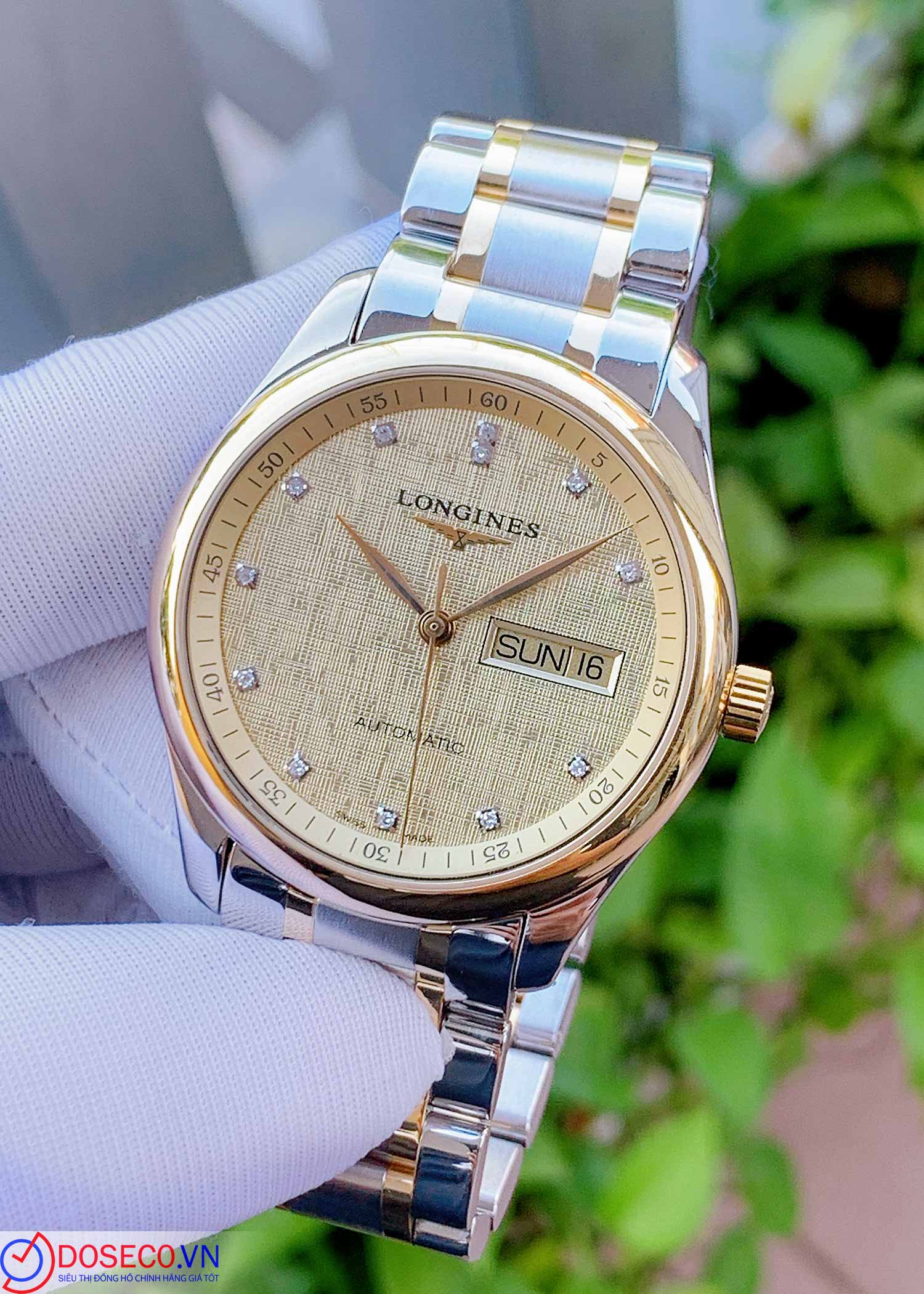 Longines Master Collection Diamond DemiGold 18K L2.755.5.38.7 used
