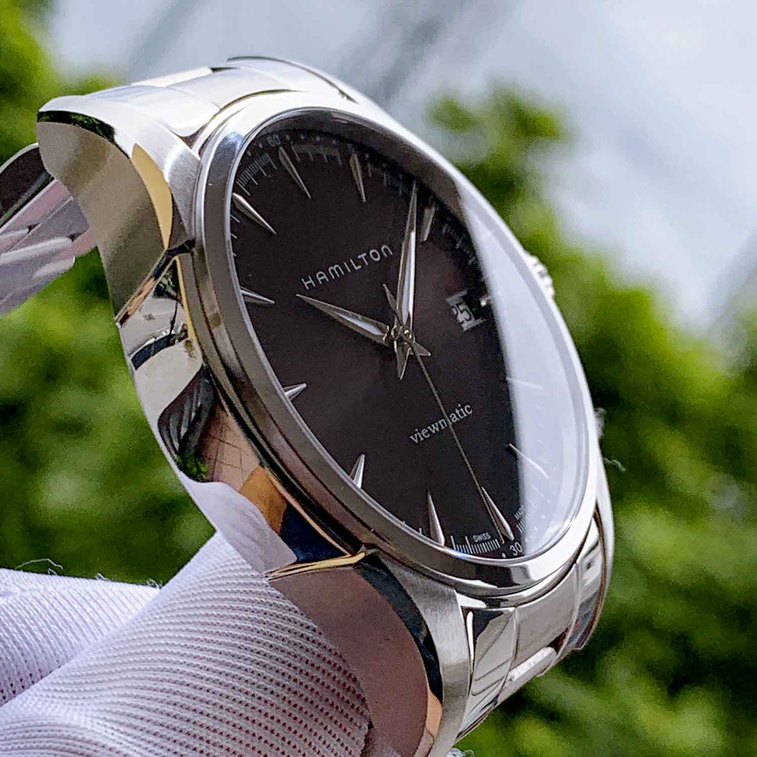 HAMILTON JAZZMASTER VIEWMATIC H32665131 Used 1