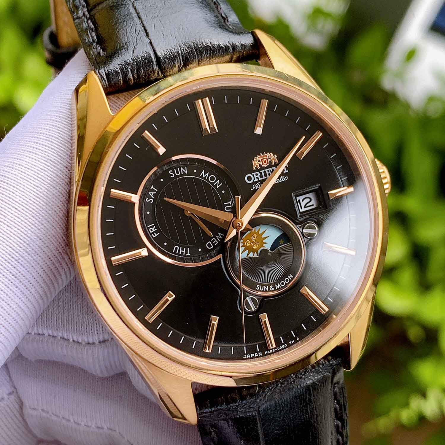 ORIENT SUN AND MOON GEN 5 RN-AK0304B (RA-AK0309B00C) Used