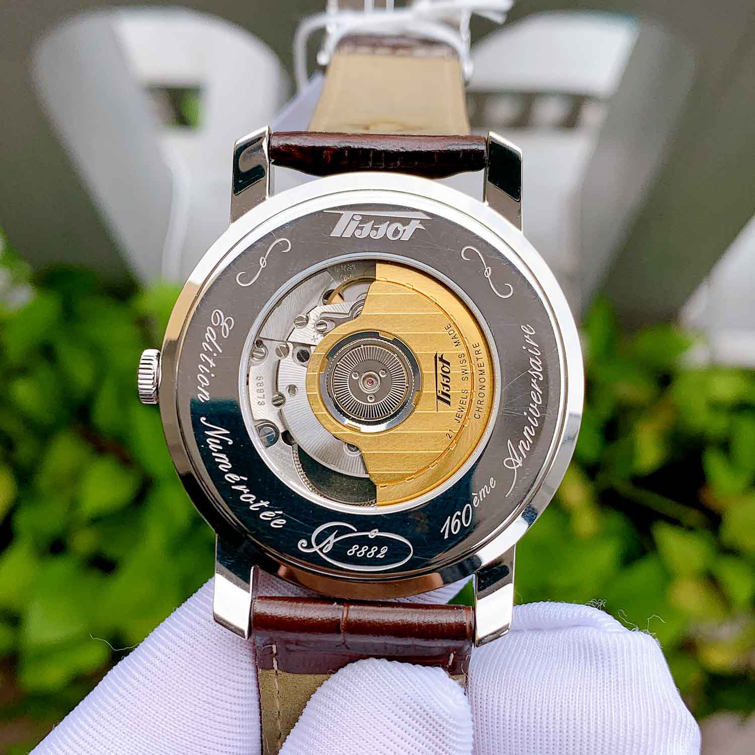 TISSOT HERITAGE NAVIGATOR 160TH ANNIVERSARY COSC T078.641.16.037.00 ...