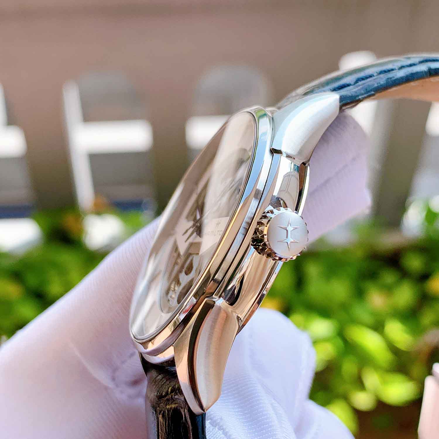 Hamilton Jazzmaster Skeleton Spiky-H H42535610 Used