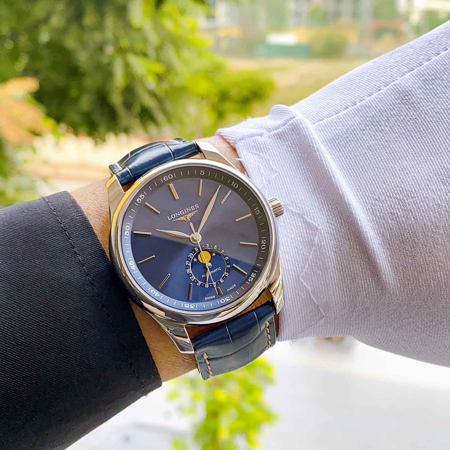 Longines Master moonphase L2.909.4.92.0 L29094920 Used