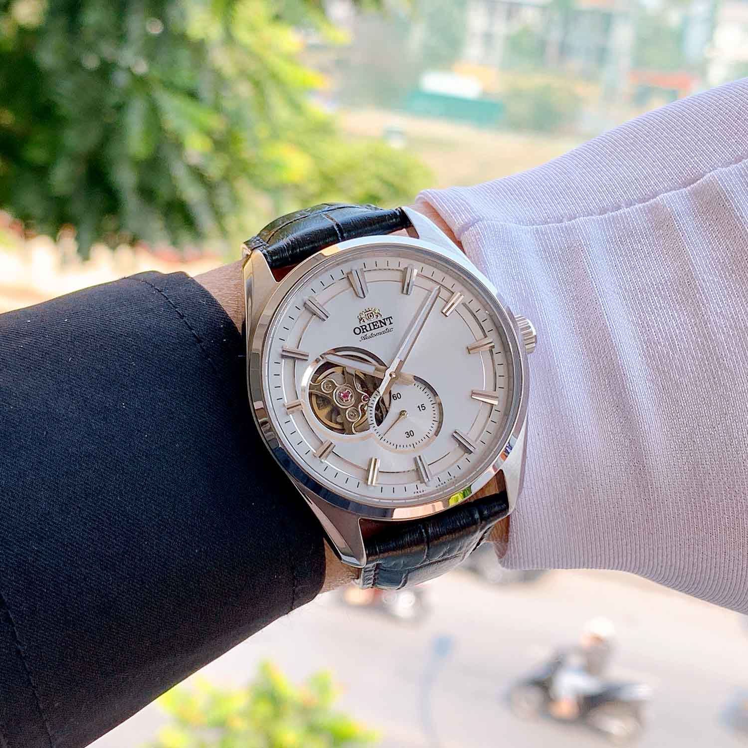 Orient Open heart RN-AR0003S like new