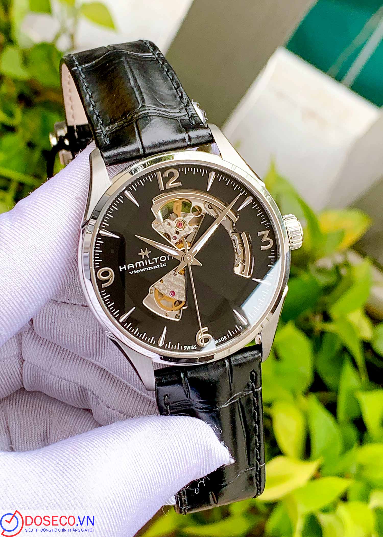Hamilton Jazzmaster open heart H32705731 Like New